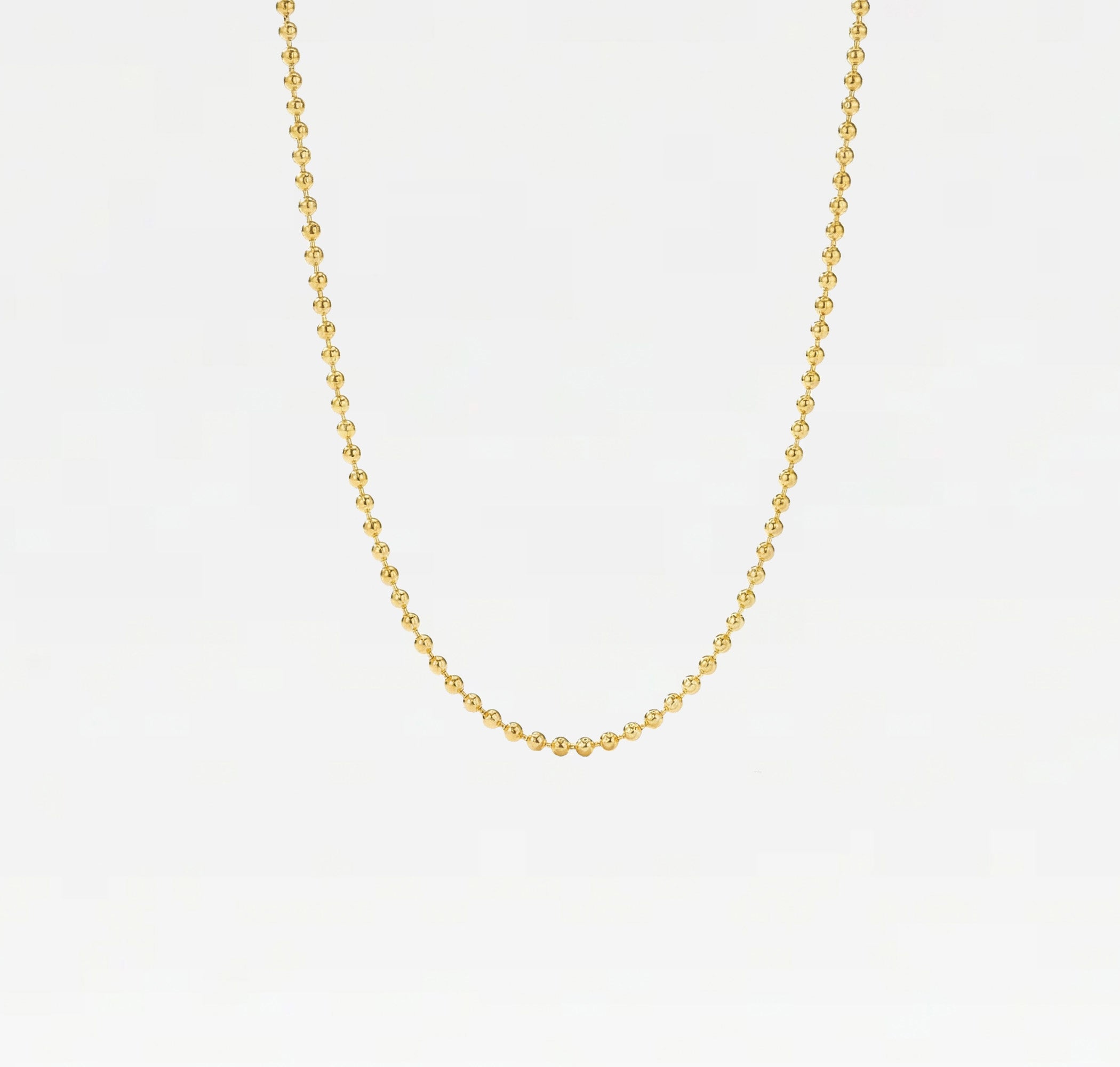 Moon Cut Ball Chain - 2mm – The M Jewelers
