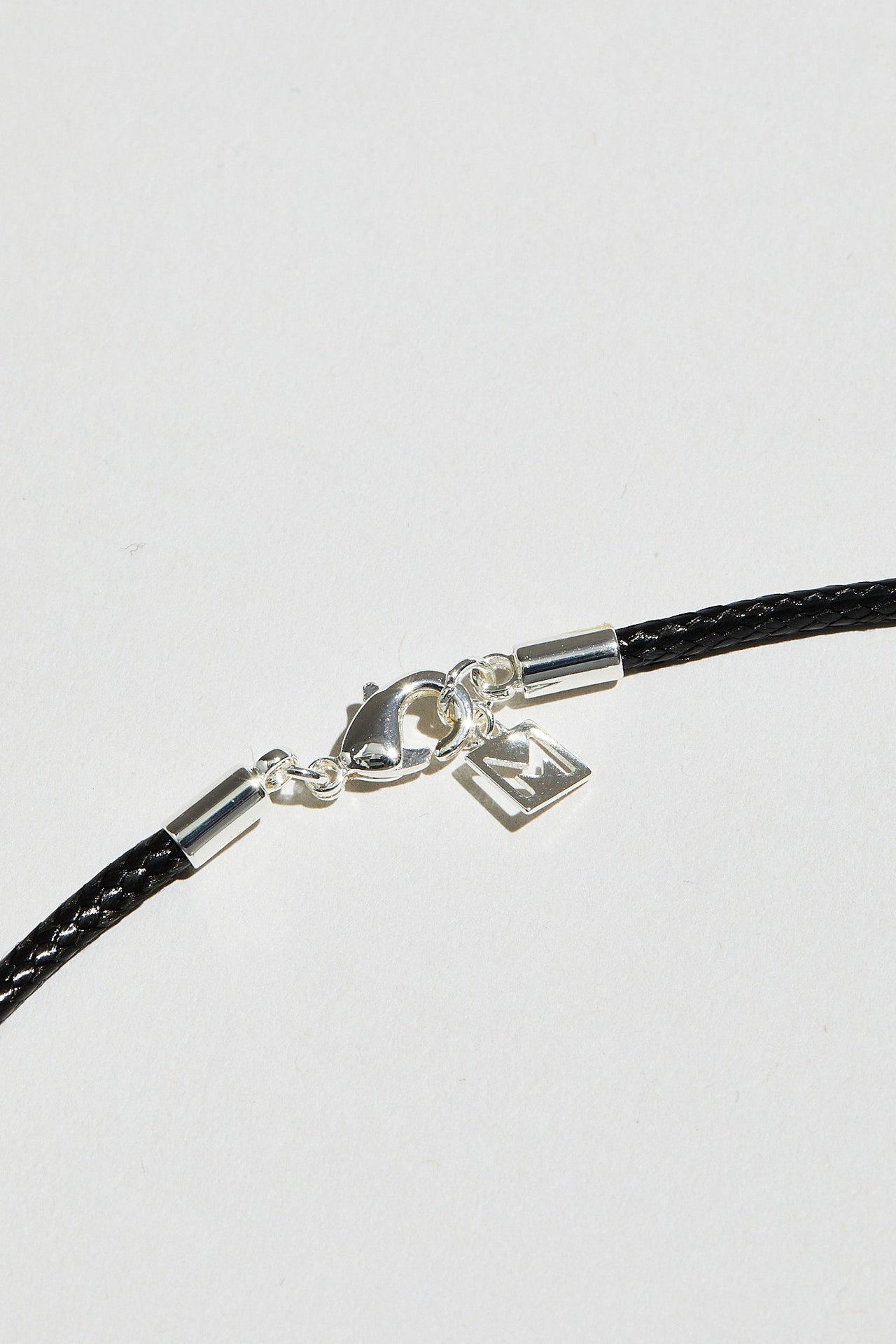 The Isa Cord Pendant Necklace in Sterling Silver Style – The M Jewelers