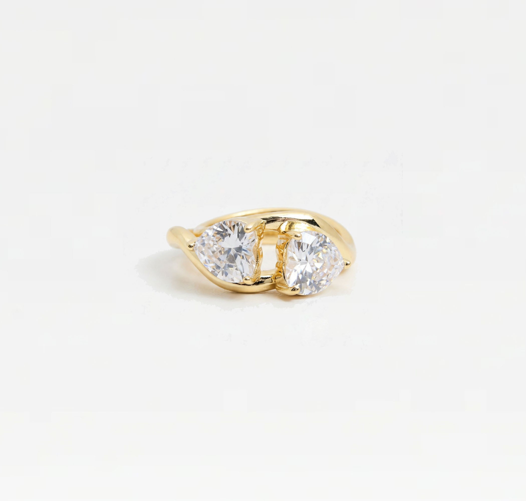 The Heart Stone Ring (Set of 2) – The M Jewelers