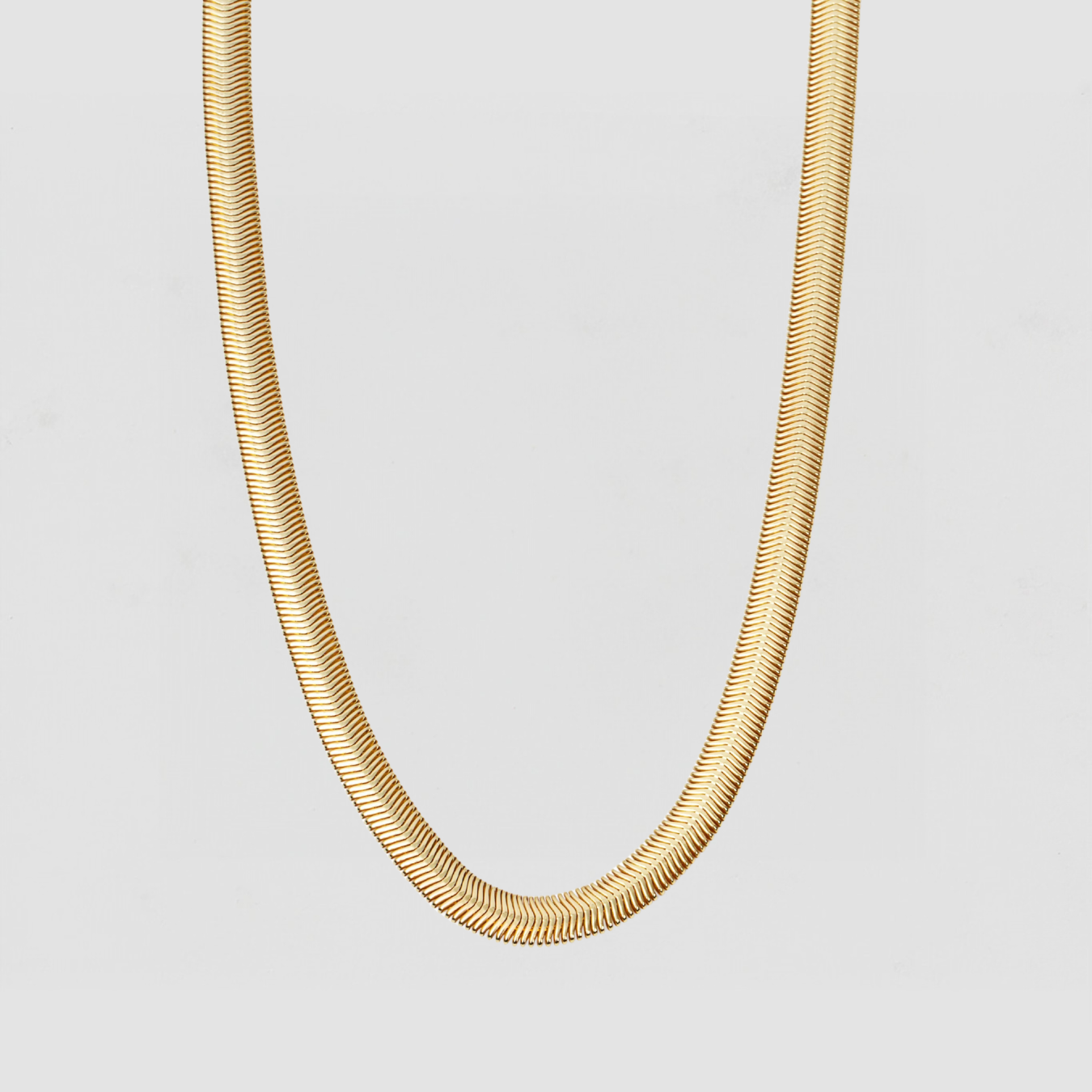 The Flat Cobra Chain Necklace | The M Jewelers