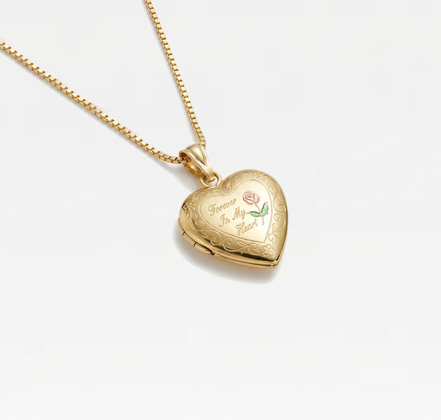 The Forever In My Heart Photo Locket – The M Jewelers