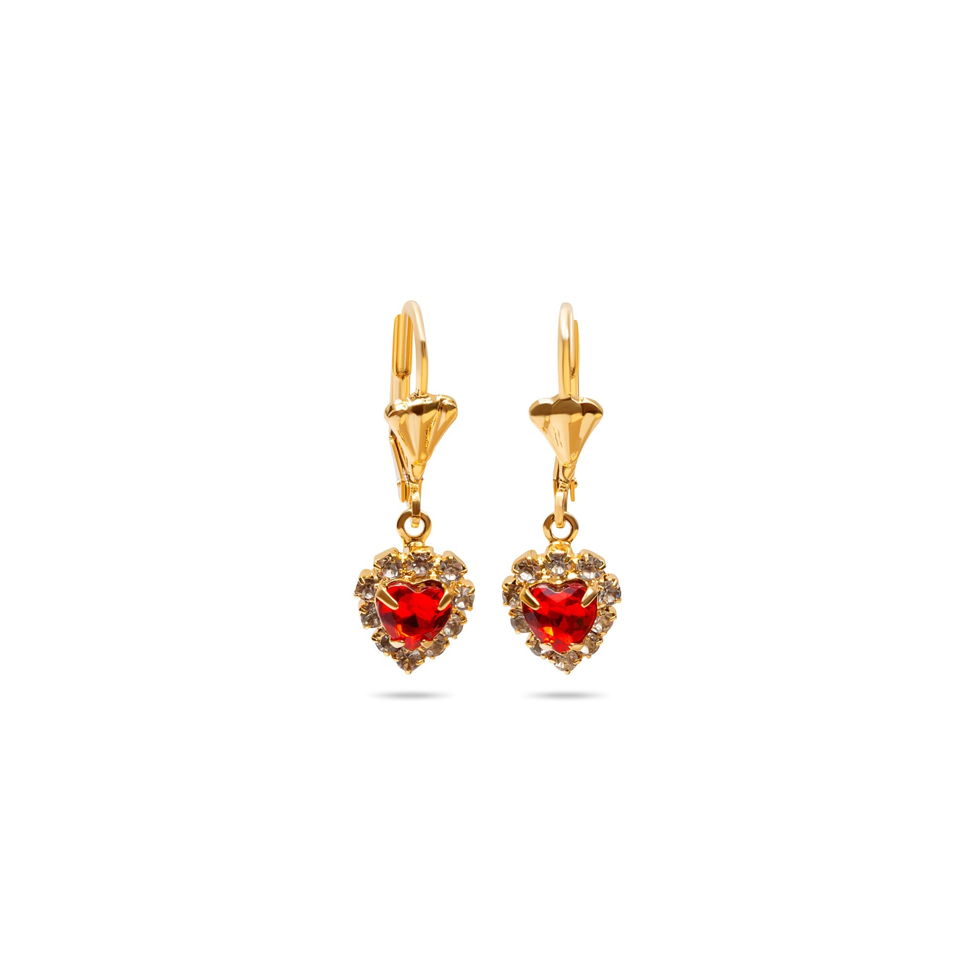 THE DEIS RED HEART EARRINGS | The M Jewelers