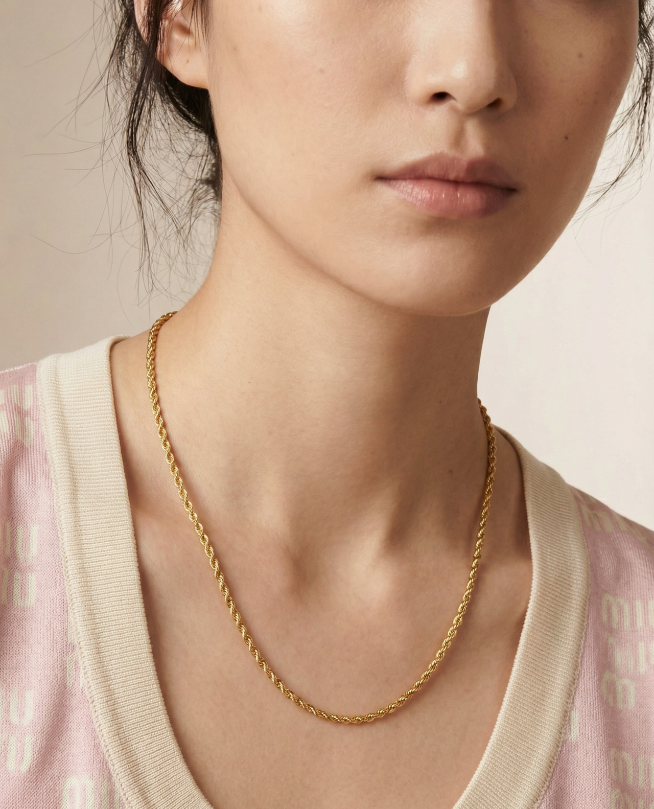The Rope Chain in Various Lengths and Metals Options – The M Jewelers