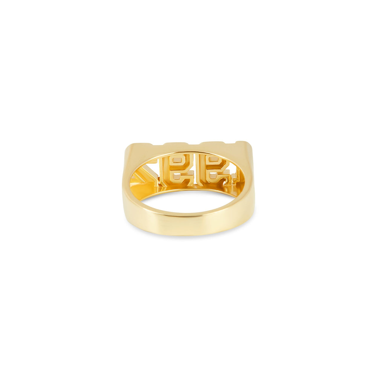 The Year Ring in Gold Vermeil - Elegant Jewelry Piece – The M Jewelers