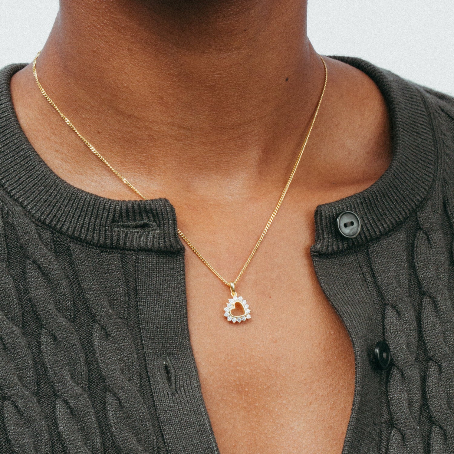 THE MARIE HEART PENDANT NECKLACE | The M Jewelers