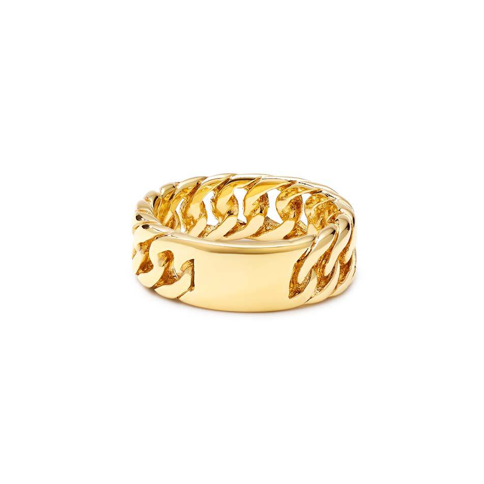 The Cuban Link Ring | The M Jewelers